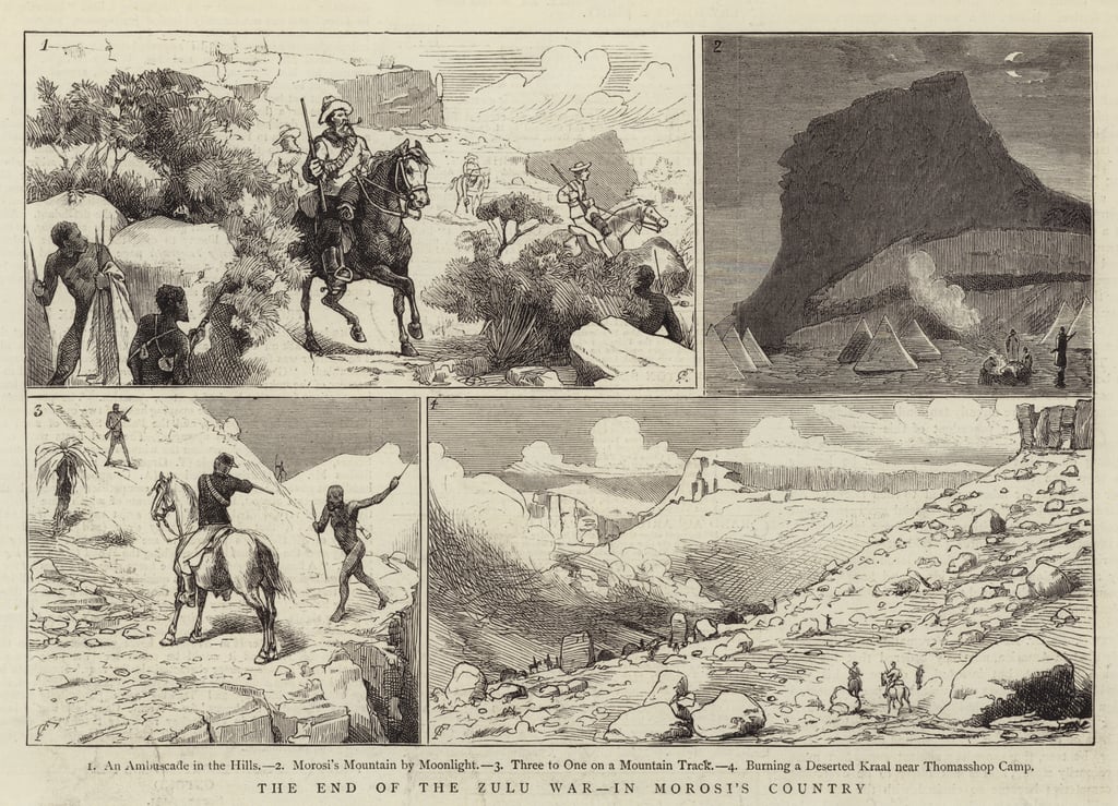 The End of the Zulu War, in Morosis Country